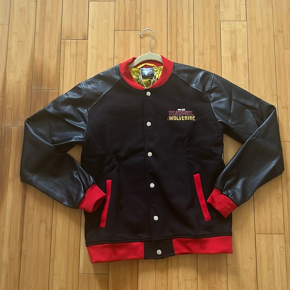 Marvel | Jackets & Coats | Deadpool Wolverine Varsity Jacket | Poshmark